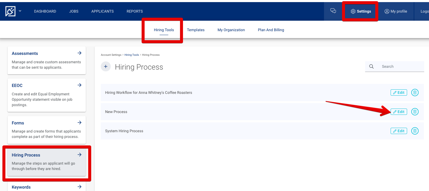 Adding external assessments to CareerPlug